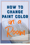 How to Change Paint Color in a Room | Good Life Wife
