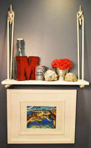 How to Make an Easy Nautical Shelf | Good Life Wife